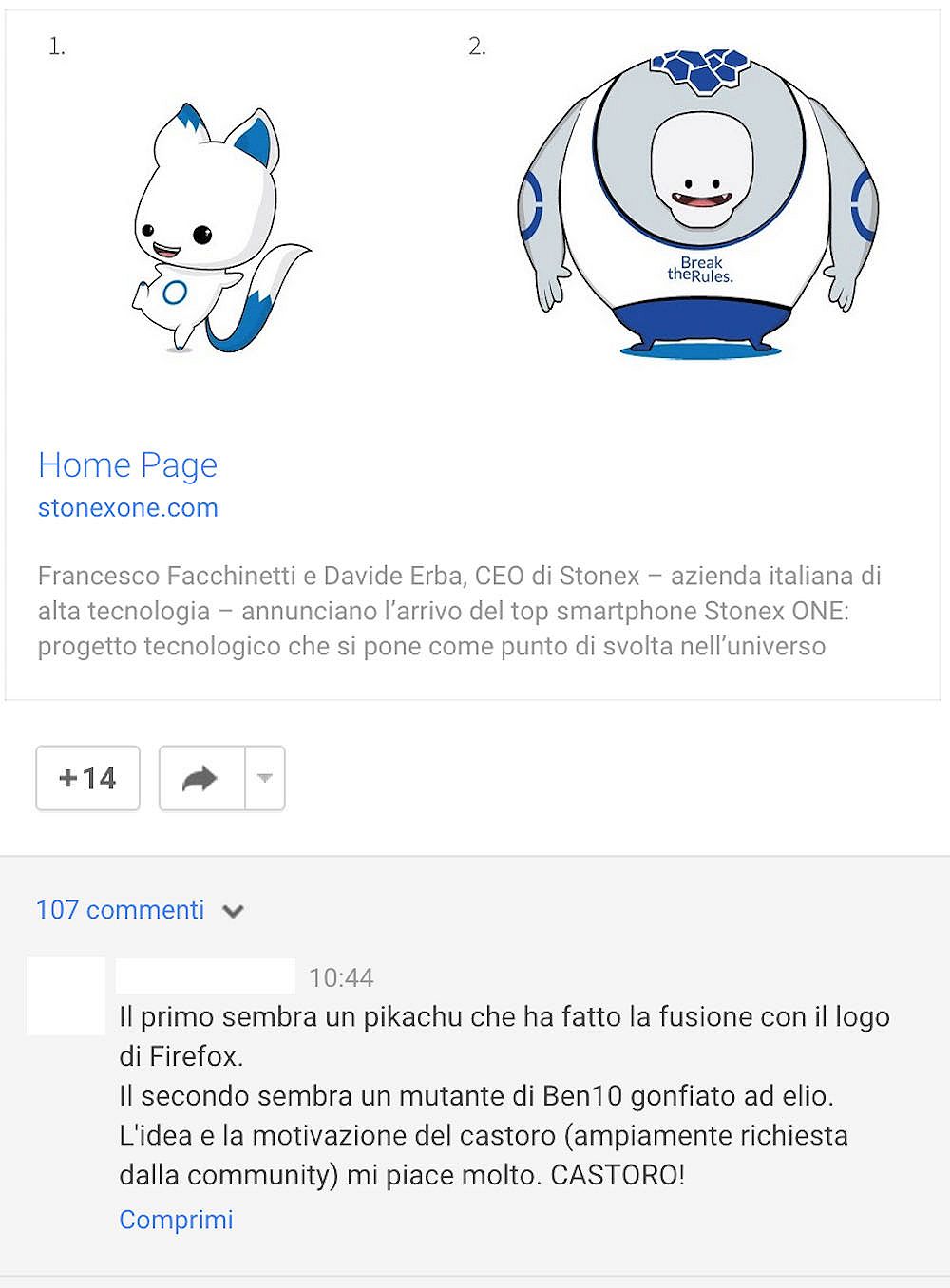 Stonex One e il dilemma del Castoro | Lega Nerd