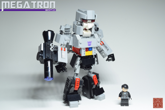 Megatron trasformabile super deformed LEGO | Lega Nerd