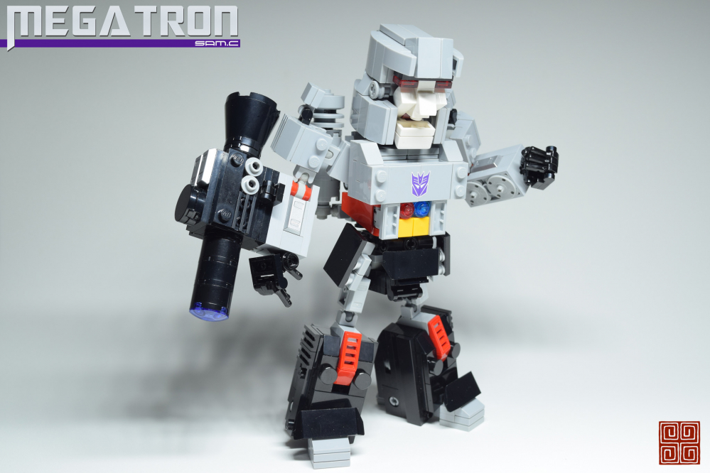 Megatron trasformabile super deformed LEGO | Lega Nerd