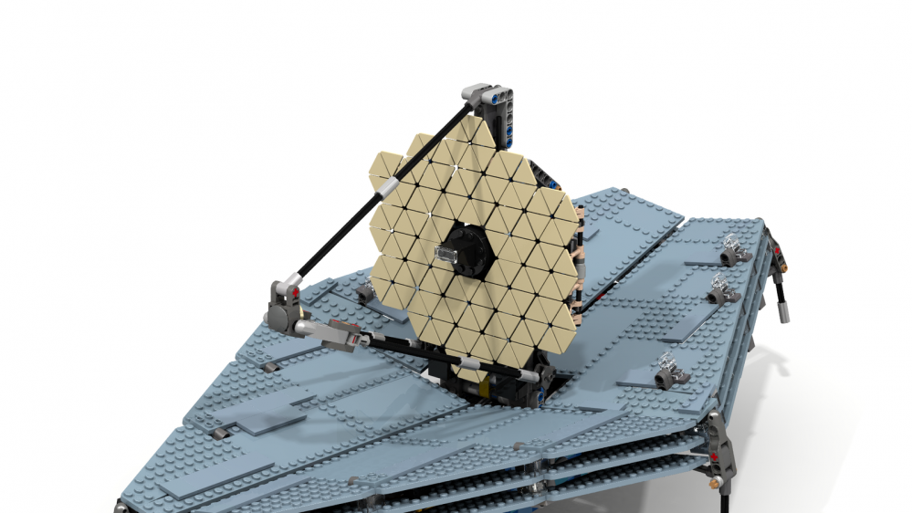 Il telescopio James Webb su LEGO Ideas | Lega Nerd