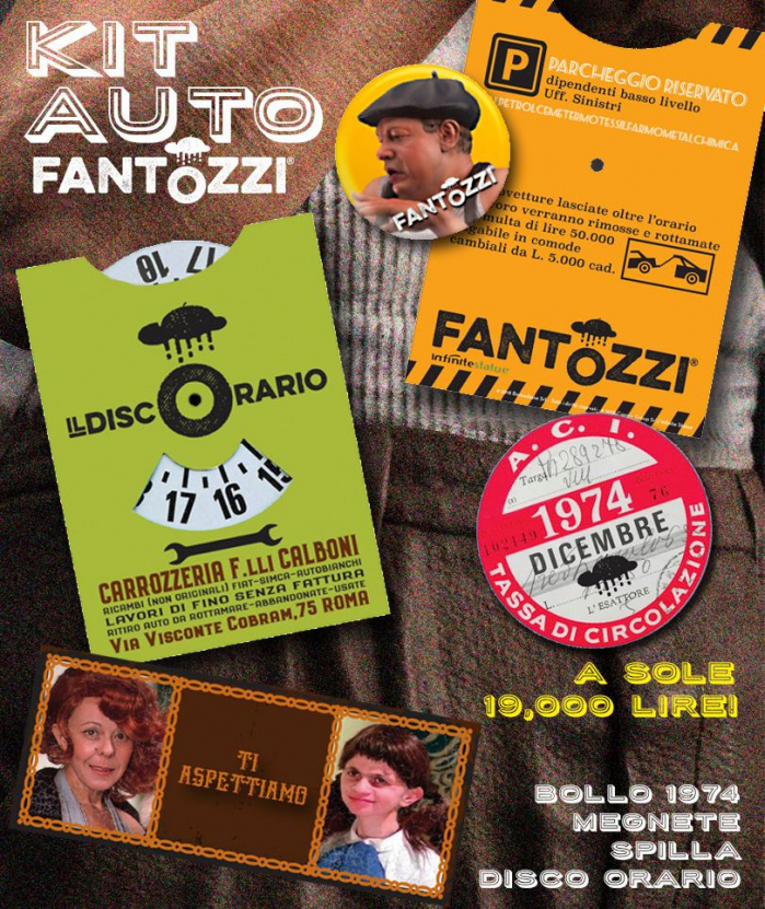Kit del Perfetto Automobilista di Fantozzi da InfiniteStatue | Lega Nerd