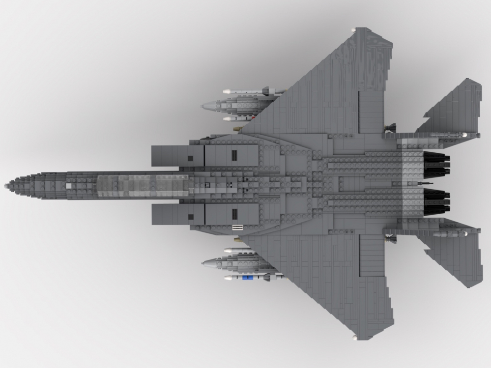 Il McDonnell Douglas F15 Eagle riprodotto in LEGO | Lega Nerd
