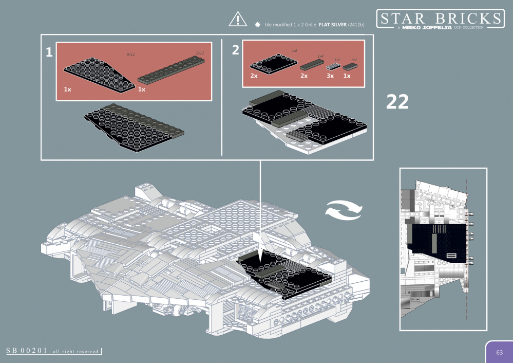 Disponibili le istruzioni del Tie Silencer LEGO UCS di Mirko | Lega Nerd