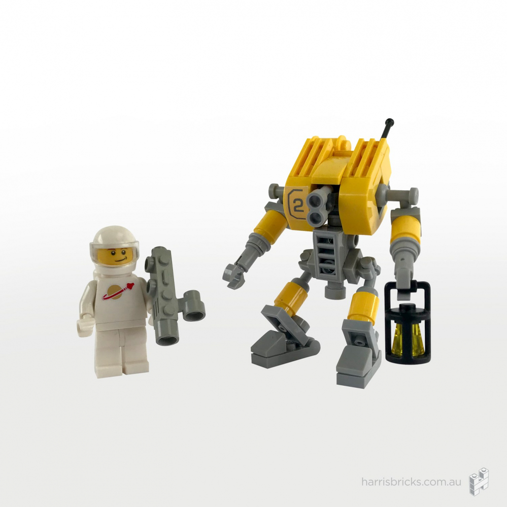Il diorama LEGO Neo Classic Space di Dale | Lega Nerd