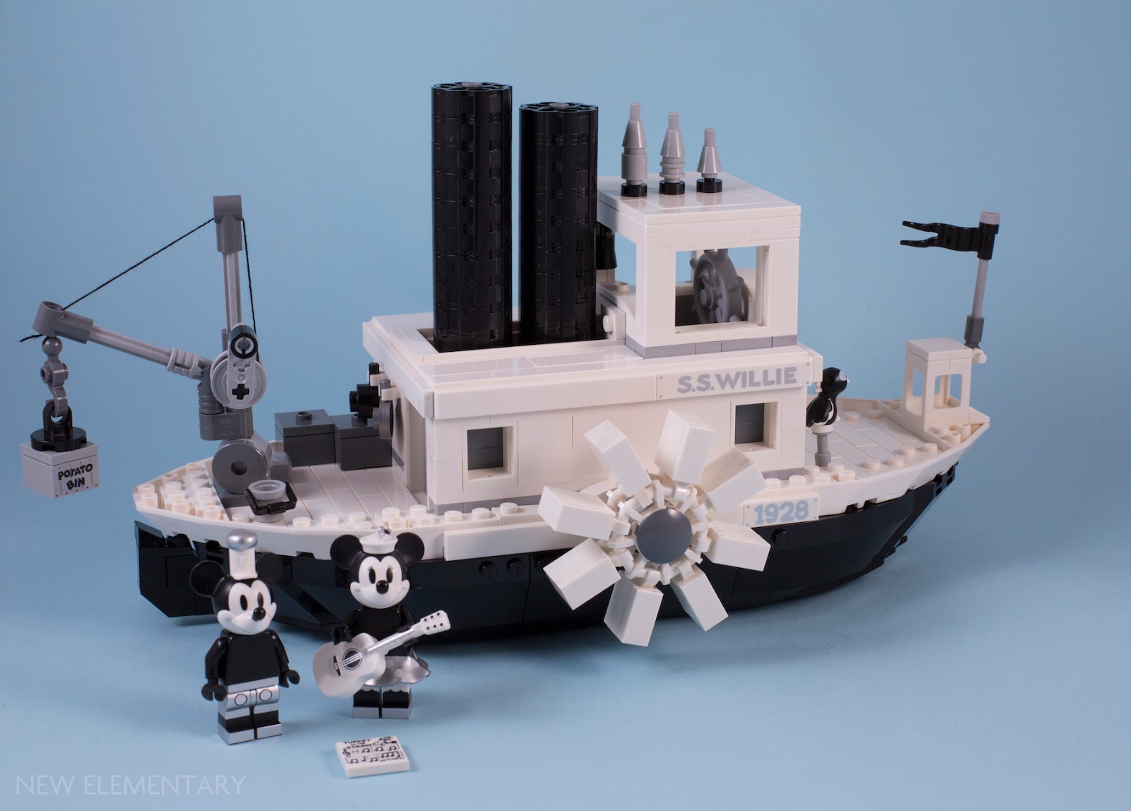 Rivelato il set LEGO Ideas 21317 SteamBoat Willie | Lega Nerd