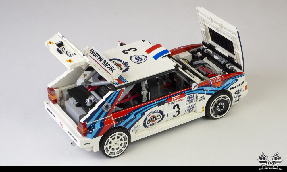 La Lancia Delta Integrale LEGO di Bricks on Wheels | Lega Nerd