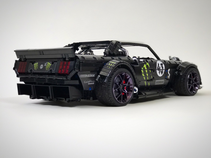La Ford Mustang Hoonicorn di Ken Block in LEGO Technic | Lega Nerd