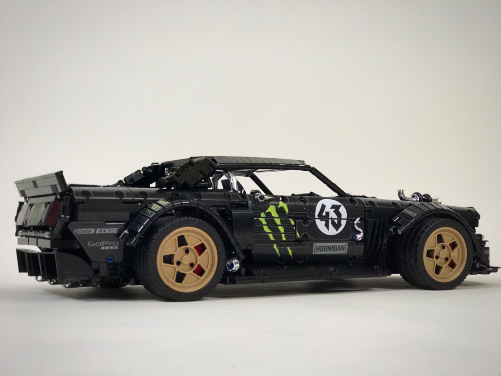 La Ford Mustang Hoonicorn di Ken Block in LEGO Technic | Lega Nerd
