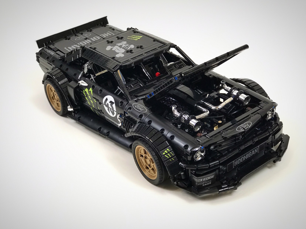 La Ford Mustang Hoonicorn di Ken Block in LEGO Technic | Lega Nerd