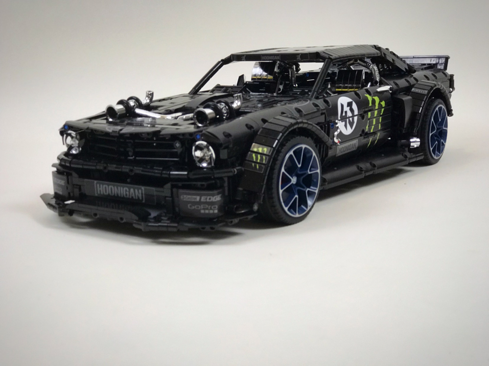 La Ford Mustang Hoonicorn di Ken Block in LEGO Technic | Lega Nerd