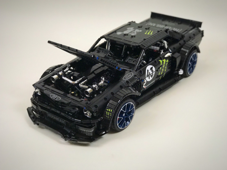 La Ford Mustang Hoonicorn di Ken Block in LEGO Technic | Lega Nerd