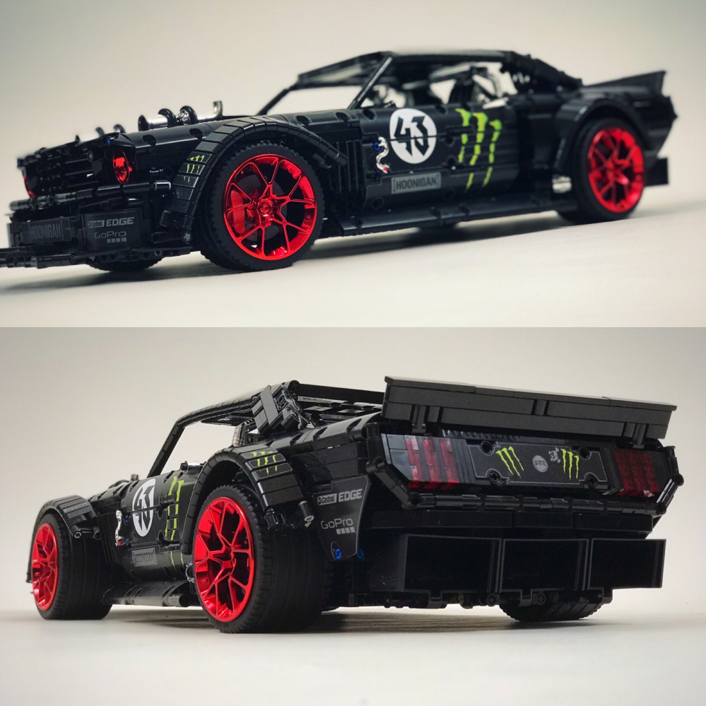 La Ford Mustang Hoonicorn di Ken Block in LEGO Technic | Lega Nerd