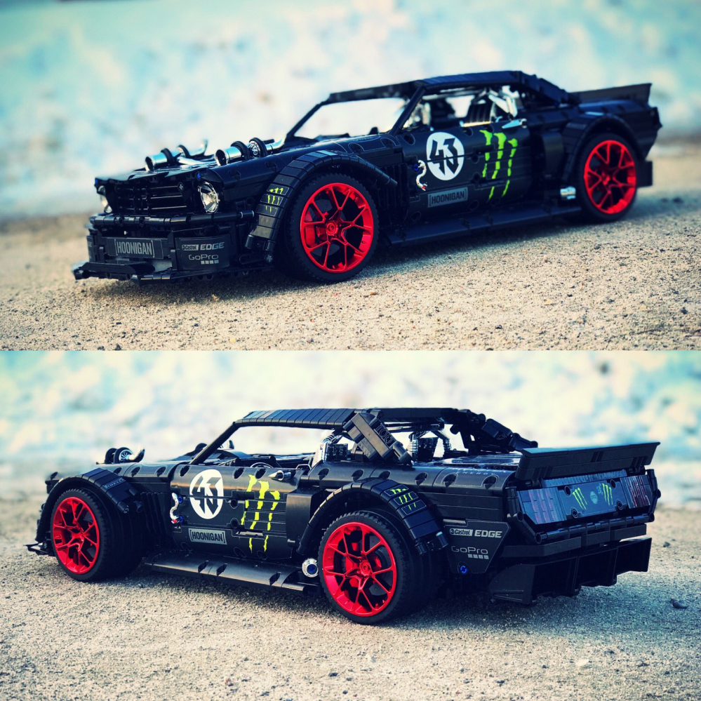 La Ford Mustang Hoonicorn di Ken Block in LEGO Technic | Lega Nerd