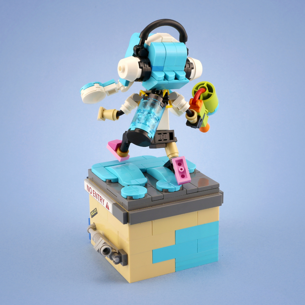 I personaggi di Splatoon in LEGO | Lega Nerd