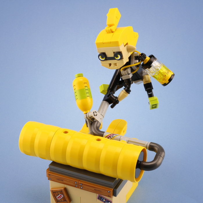 I personaggi di Splatoon in LEGO | Lega Nerd