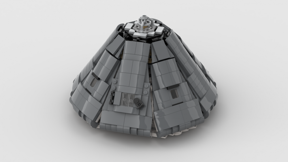 Le istruzioni della MOC LEGO del NASA Lunar Lander e del Command e ...