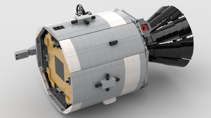 Le istruzioni della MOC LEGO del NASA Lunar Lander e del Command e ...
