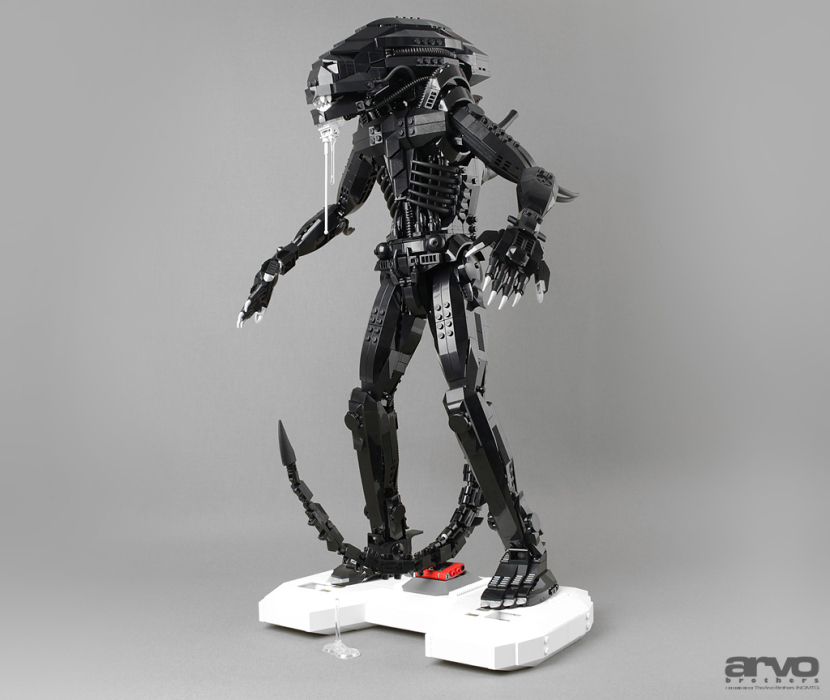 Disponibili le istruzioni LEGO per lo xenomorfo di Alien | Lega Nerd