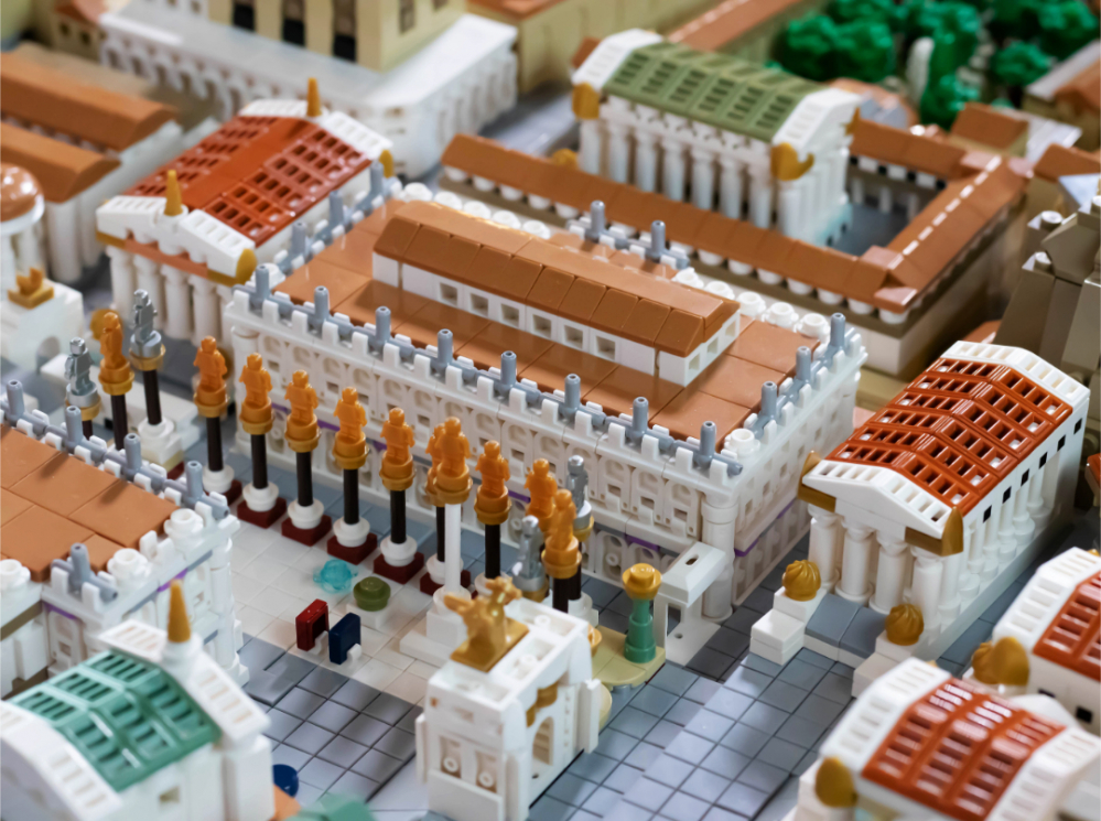 Il diorama LEGO di Roma antica creato da Rocco Buttliere | Lega Nerd