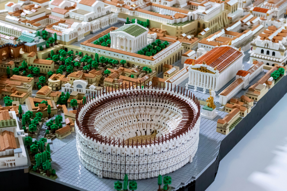 Il diorama LEGO di Roma antica creato da Rocco Buttliere | Lega Nerd