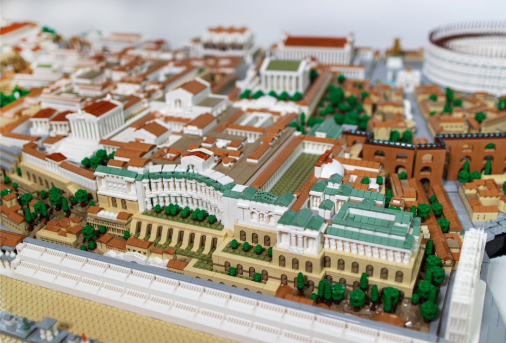 Il diorama LEGO di Roma antica creato da Rocco Buttliere | Lega Nerd