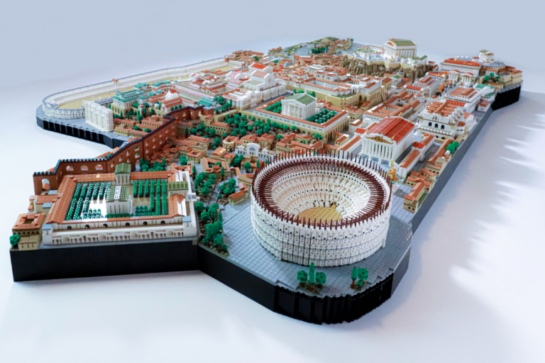 Il diorama LEGO di Roma antica creato da Rocco Buttliere | Lega Nerd