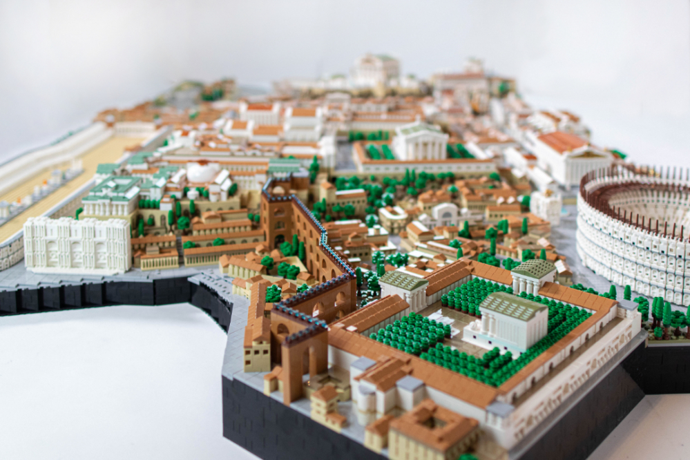 Il diorama LEGO di Roma antica creato da Rocco Buttliere | Lega Nerd