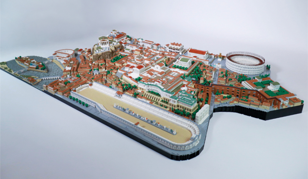 Il diorama LEGO di Roma antica creato da Rocco Buttliere | Lega Nerd
