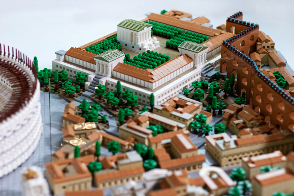 Il diorama LEGO di Roma antica creato da Rocco Buttliere | Lega Nerd