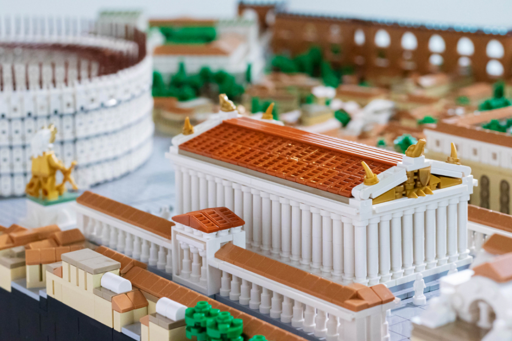 Il diorama LEGO di Roma antica creato da Rocco Buttliere | Lega Nerd