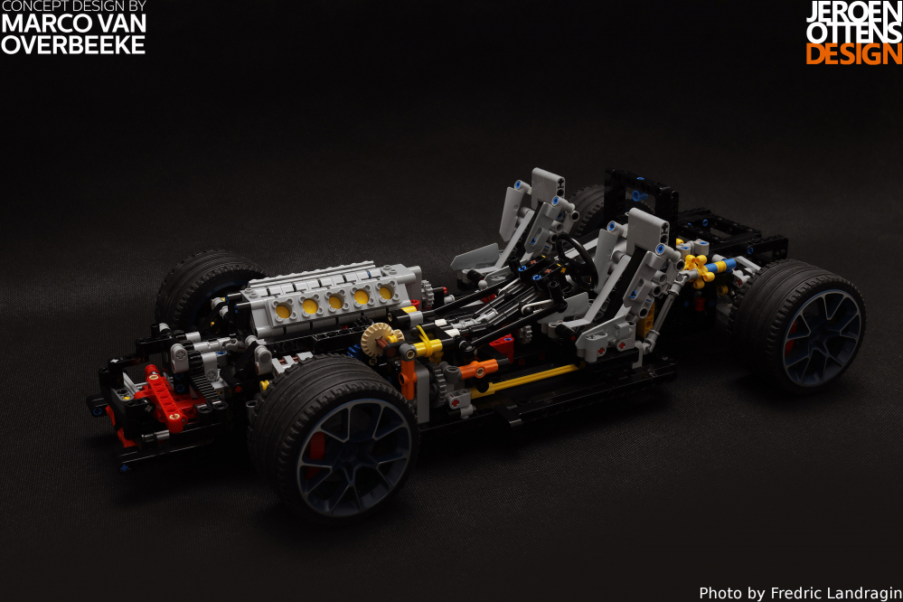 La hypercar Toro Azzurro LEGO creata da Jeroen Ottens e Marco van ...