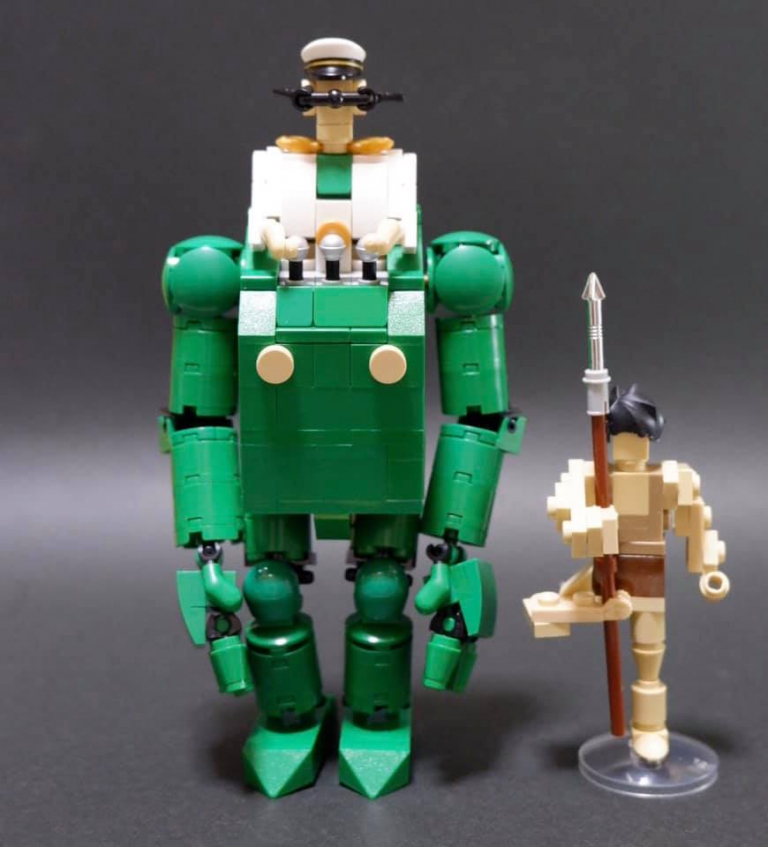 Il mecha Robonoid tratto da Conan Future Boy in versione LEGO | Lega Nerd