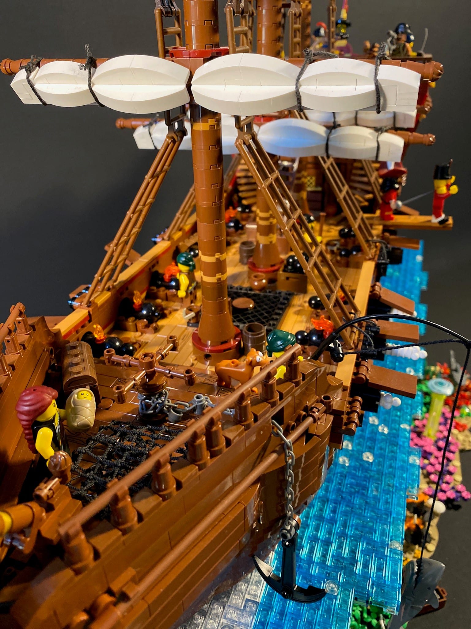 Il veliero dei pirati, il diorama LEGO di Stephan Gofers | Lega Nerd
