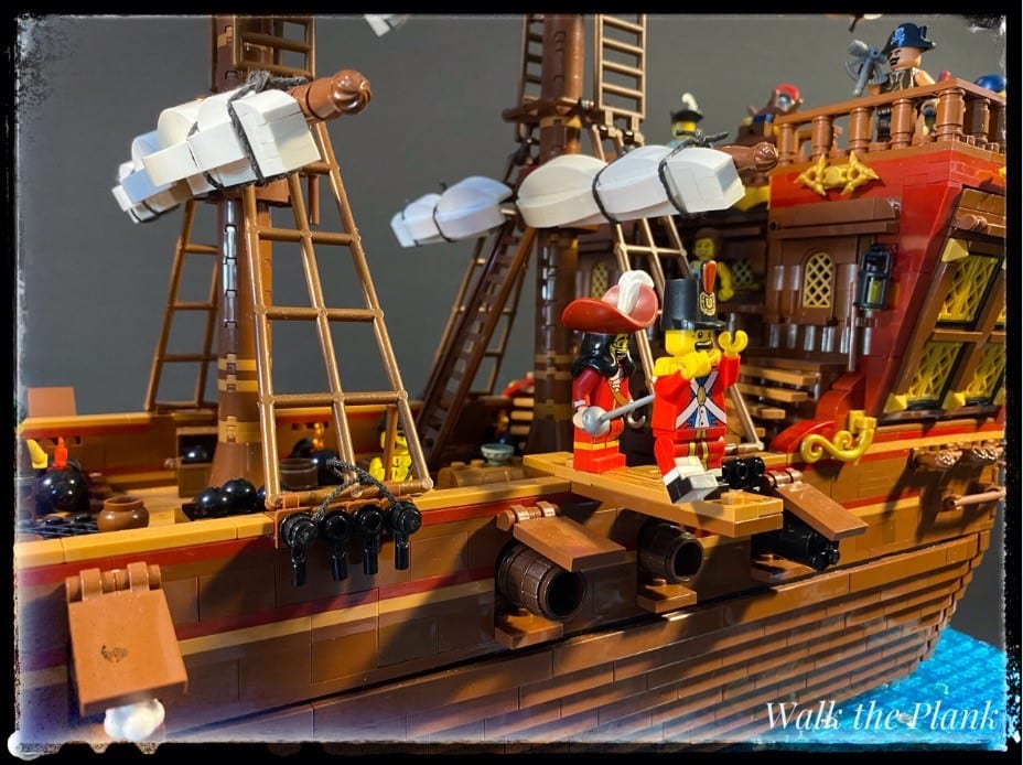 Il veliero dei pirati, il diorama LEGO di Stephan Gofers | Lega Nerd