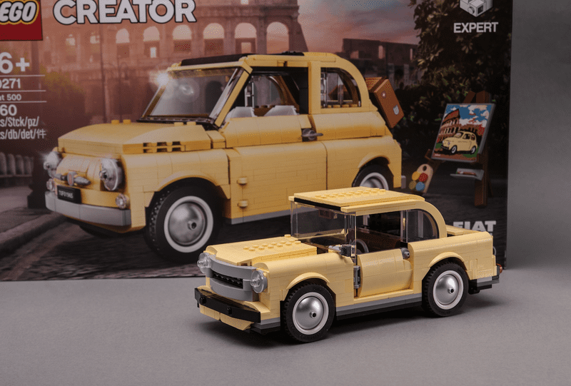 Fiat 500 LEGO: le istruzioni del modello alternativo | Lega Nerd