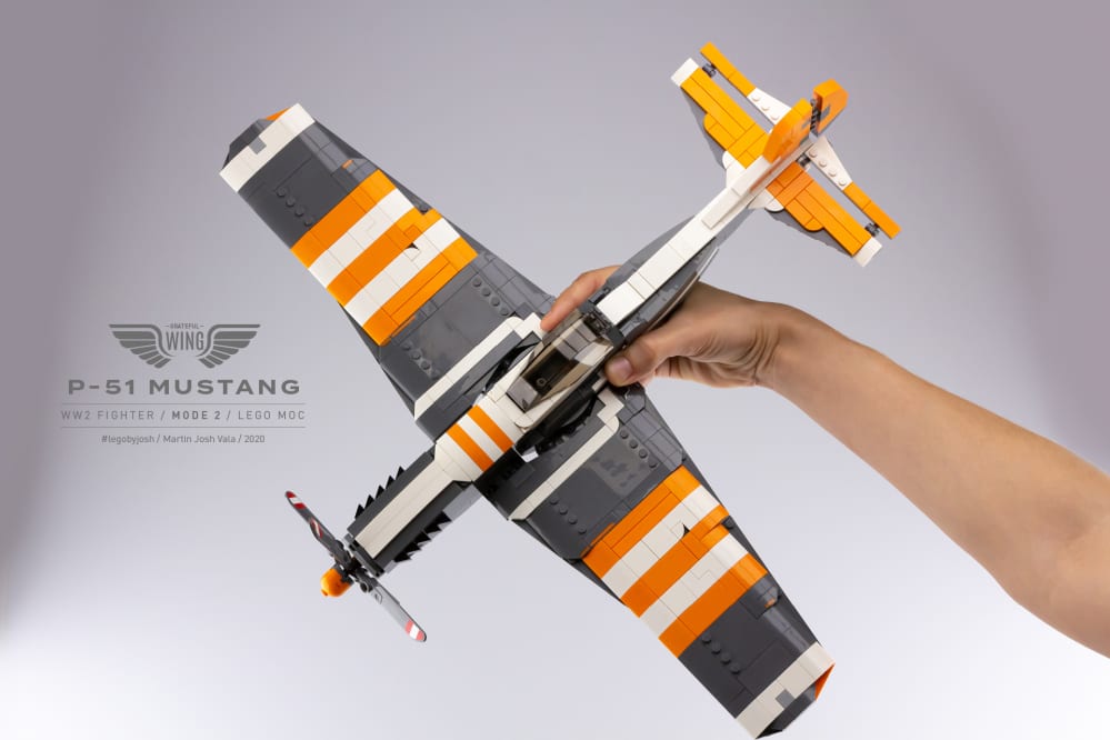P-51 Mustang, disponibili le istruzioni per la versione LEGO di Martin ...