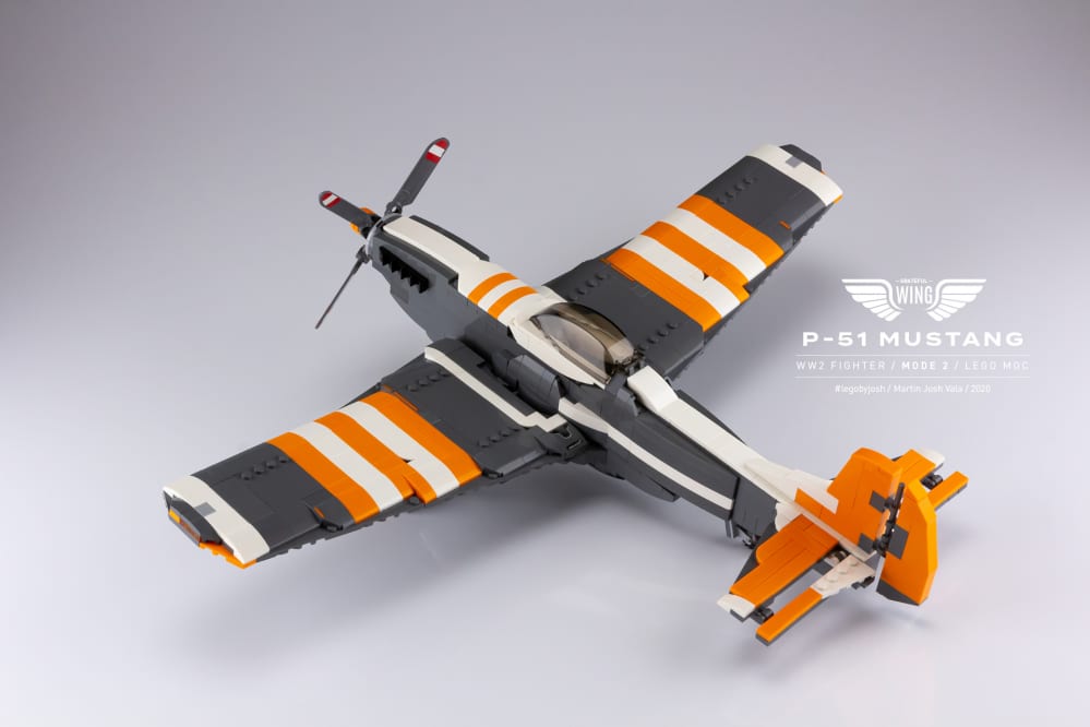 P-51 Mustang, disponibili le istruzioni per la versione LEGO di Martin ...