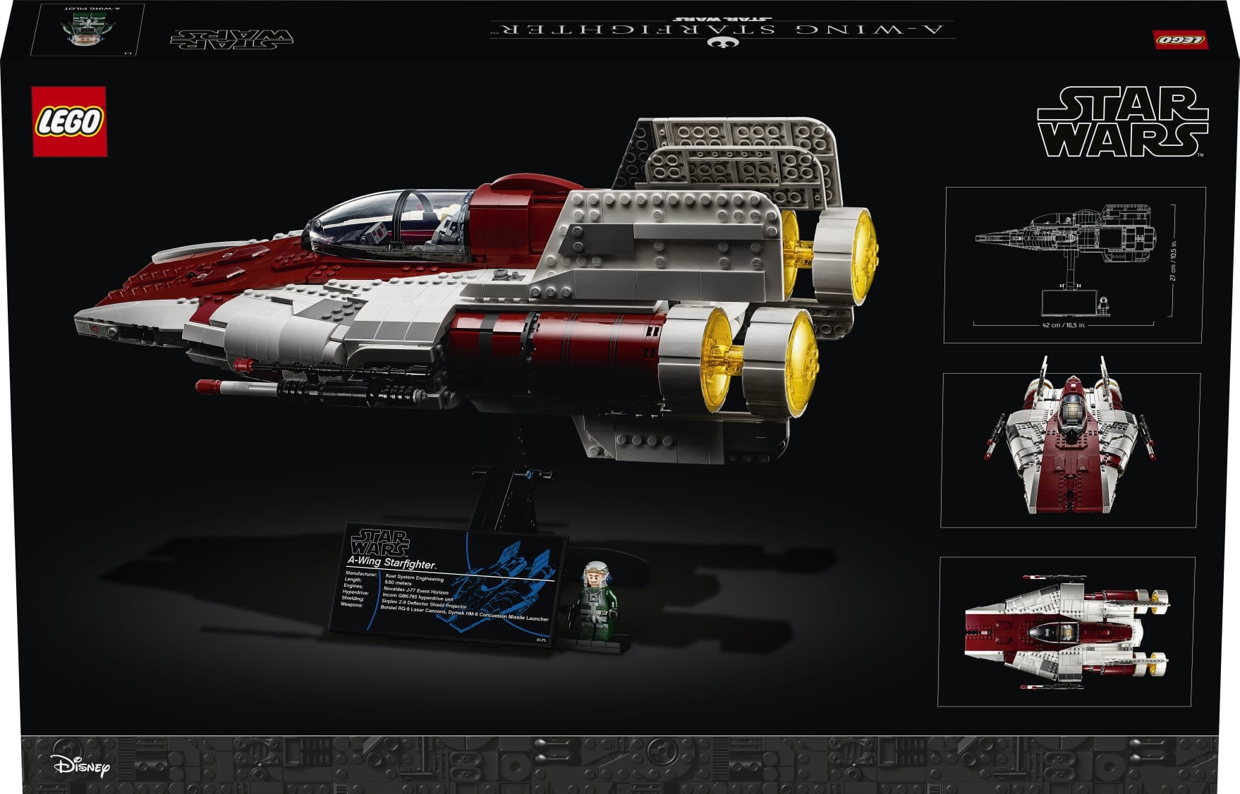 LEGO Star Wars A-Wing Starfighter UCS ora ufficiale | Lega Nerd