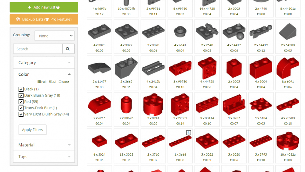 Acquistare mattoncini LEGO: la Guida a Bricklink e Rebrickable | Lega Nerd