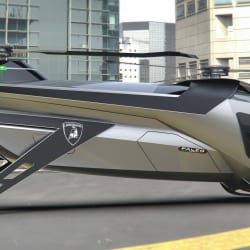 Falco: ecco l'elicottero dal design accattivante ispirato a Lamborghini ...
