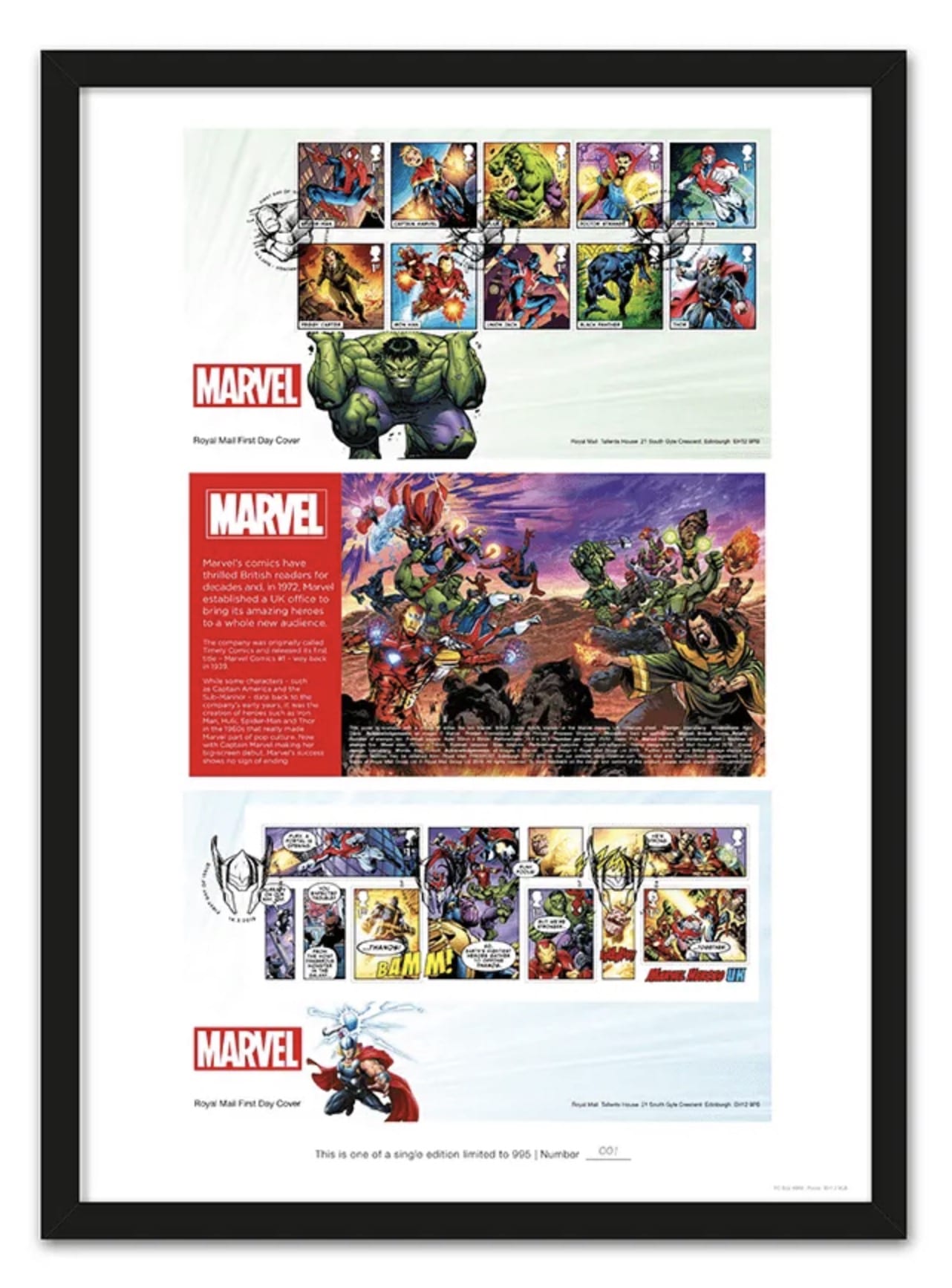 Royal Mail's Official Marvel Comics Stamps: ora disponibili i ...