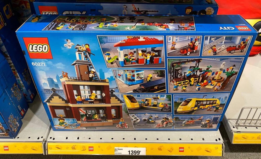 Main Square, prime immagini del set LEGO City da Billund | Lega Nerd