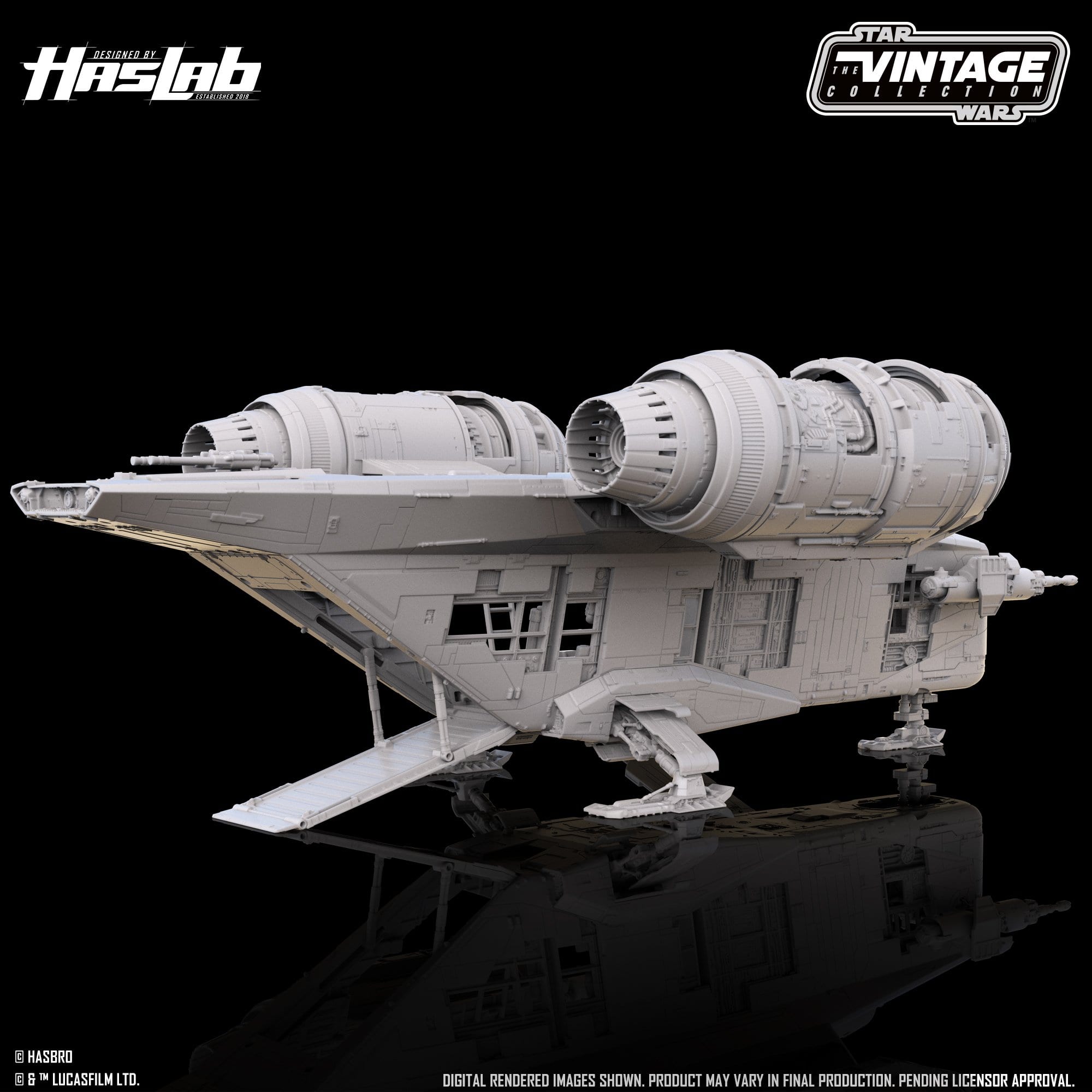 The Mandalorian, Hasbro ha presentato una versione enorme del Razor ...