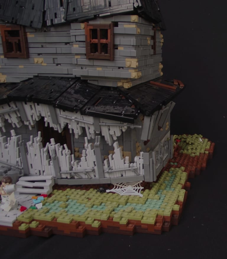 LEGO Monster House: la MOC di Pieter Dennison della casa stregata ...