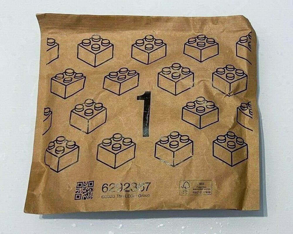 LEGO paper bag: prime immagini dei prototipi degli imballaggi ...