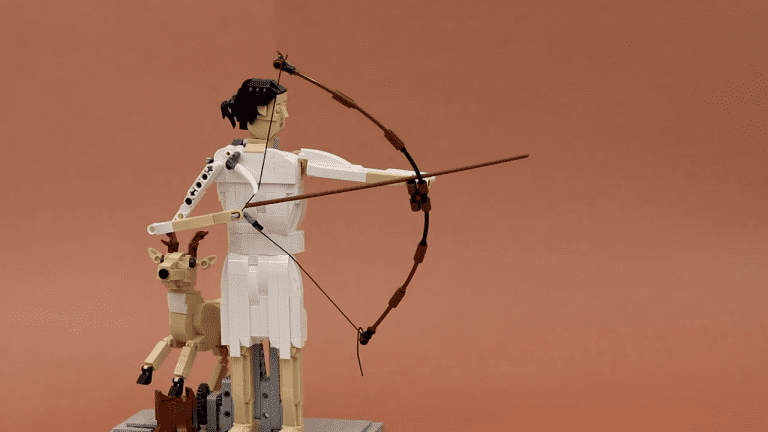 LEGO Archer Artemis, la nuova scultura cinetica di Jason Allemann ...