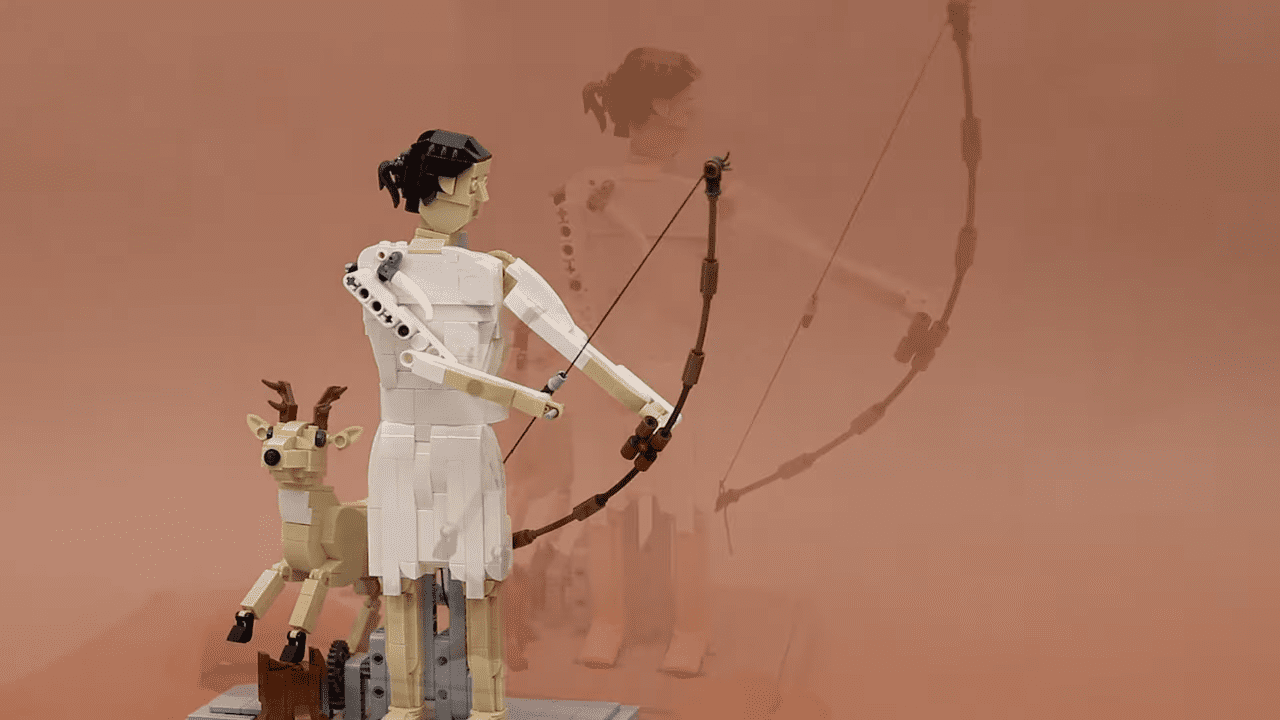 LEGO Archer Artemis, la nuova scultura cinetica di Jason Allemann ...