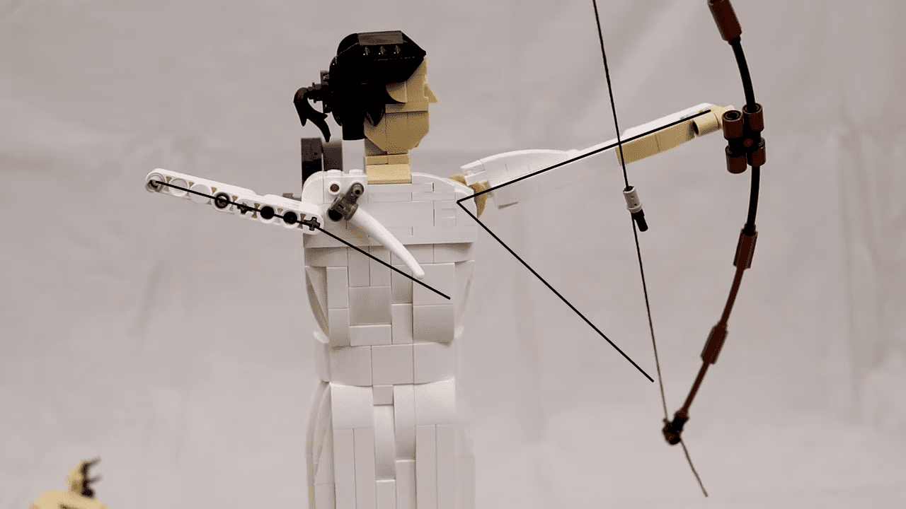 LEGO Archer Artemis, la nuova scultura cinetica di Jason Allemann ...