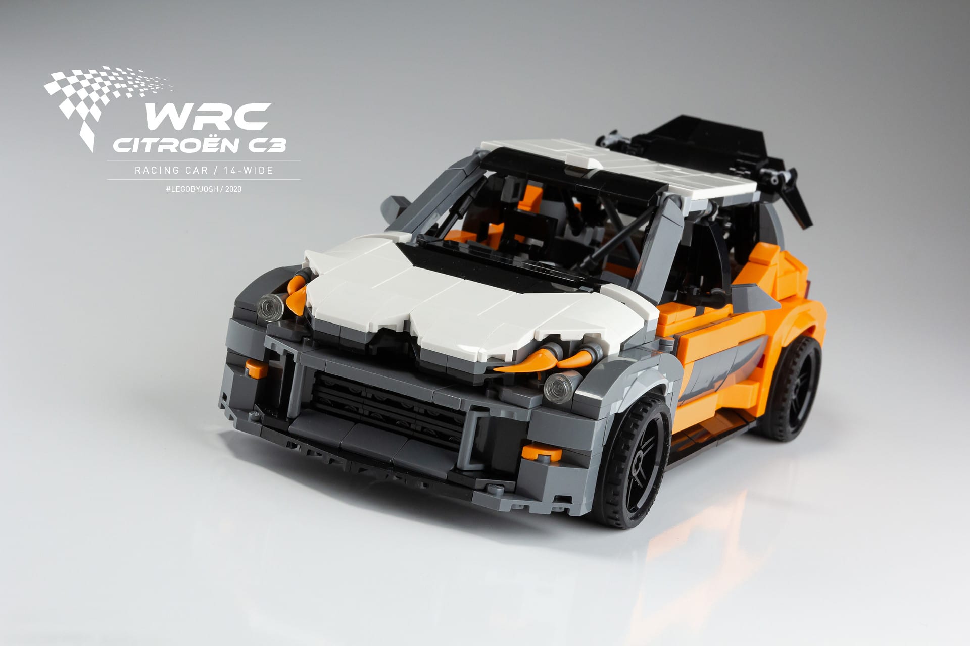 LEGO Citroen C3 WRC, la versione larga 14 stud di Martin Vala | Lega Nerd