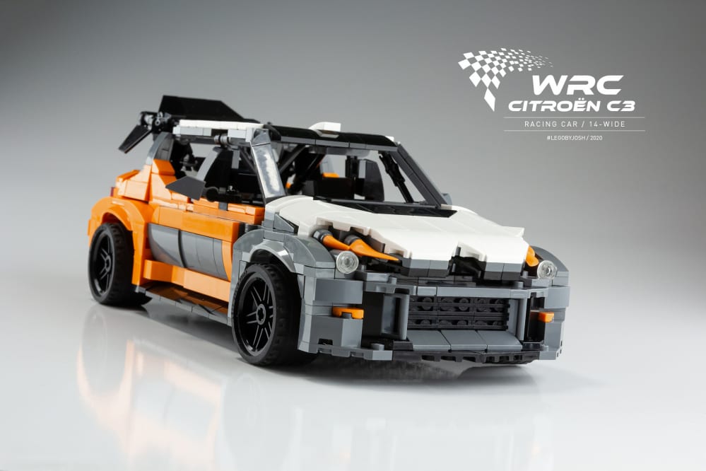 LEGO Citroen C3 WRC, la versione larga 14 stud di Martin Vala | Lega Nerd